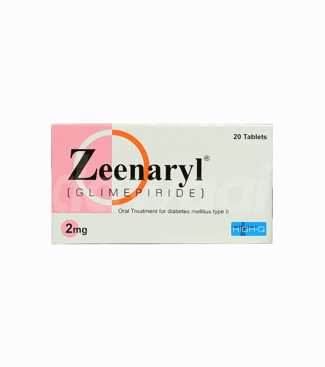 Zeenaryl Tab 2Mg 2X10'S – PILL BOX