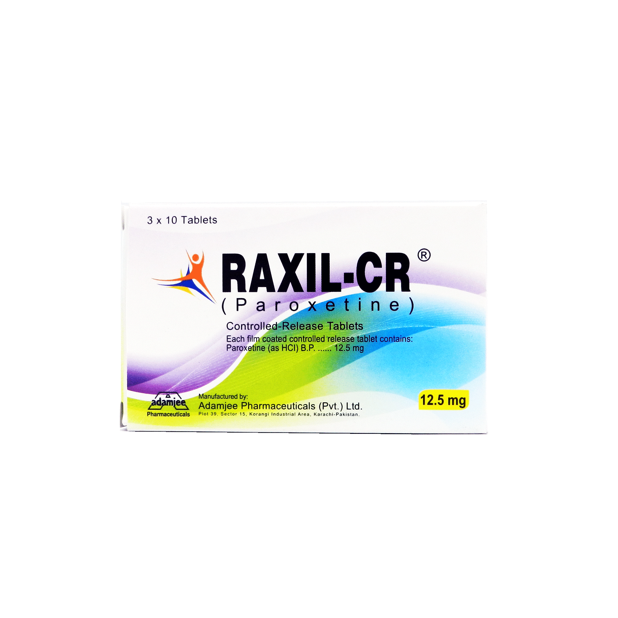 Raxil-Cr Tablets 12.5MG 30'S (1 Strip = 10 Tablets) – PILLBOX+