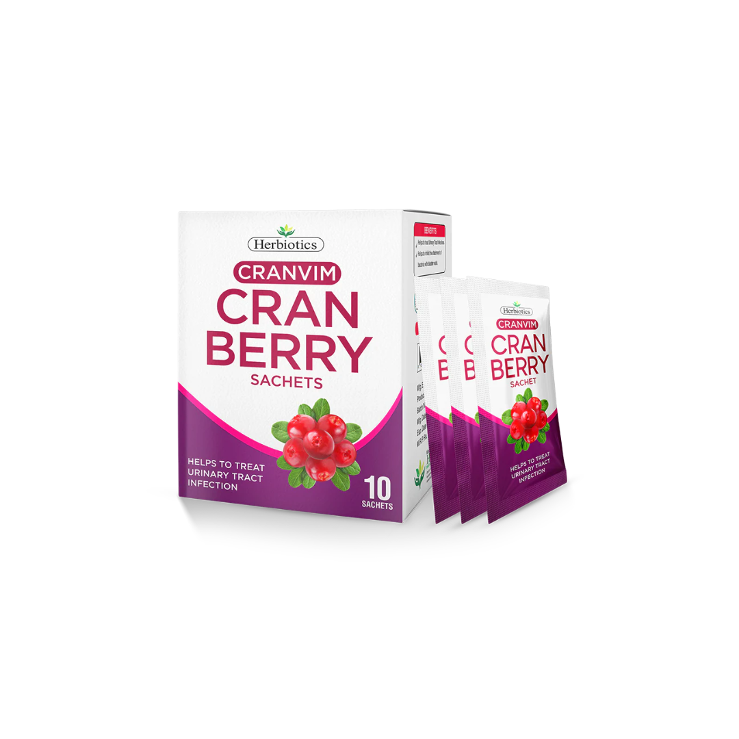 Herbiotics Cranvim Cranberry Sachets – PILLBOX+