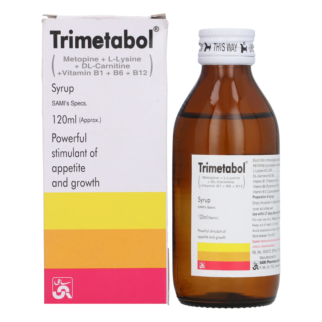 Trimetabol Syrup 120Ml – PILL BOX