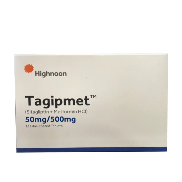 Tagipmet 50/500 Mg Tab 20,S – PILL BOX