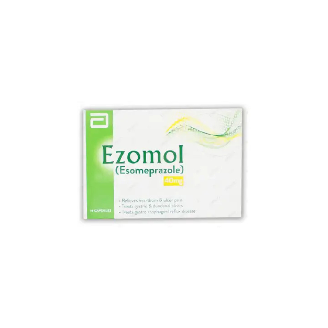 Ezomol Capsules 40Mg 14's (1 Strip = 7 Capsules) – PILLBOX+