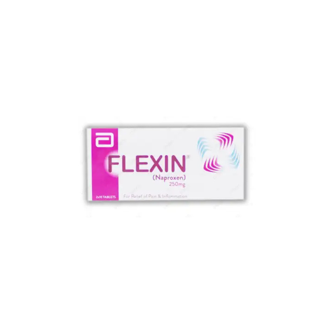 Flexin Tablets 250Mg 20's (1 Strip = 10 Tablets) – PILL BOX