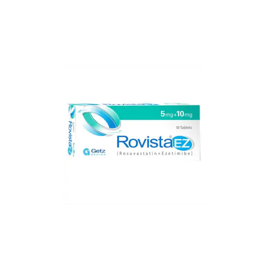 Rovista Ez Tablets 5Mg/10Mg 10's (1 Strip = 10 Tablets) – PILLBOX+