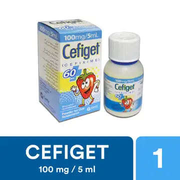 Cefiget 60Ml Suspension 100Mg/5Ml – PILL BOX