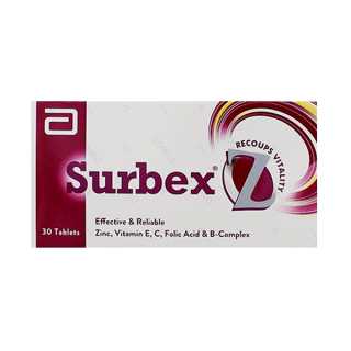 Surbex-Z Tab 30'S – PILL BOX